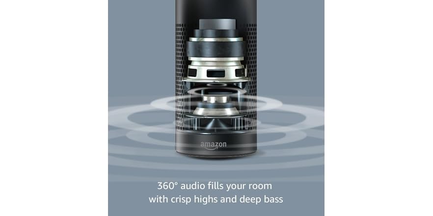 Echo Plus (1st Gen) with built-in Hub (Black)