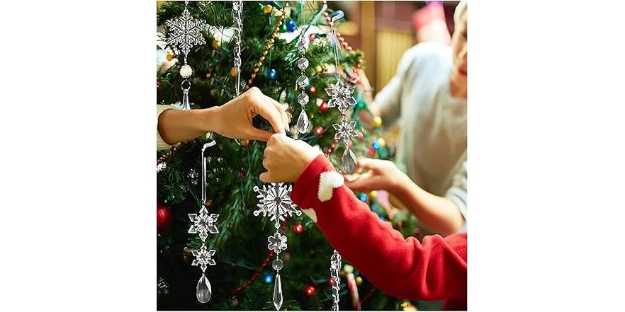 WHYLE 20Pcs Christmas Snowflake