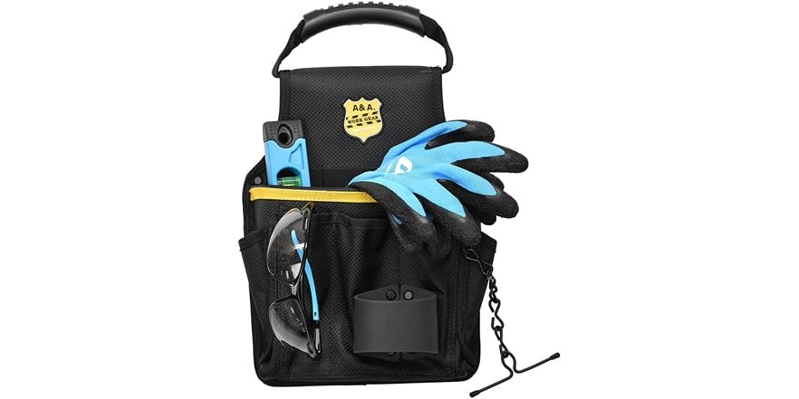 15-Pocket Electrician's Tool Pouch