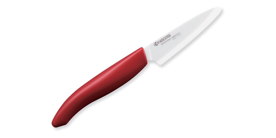 3" Paring Knife Red Handle
