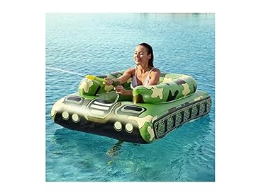 Jasonwell Inflatable Tank Pool Float