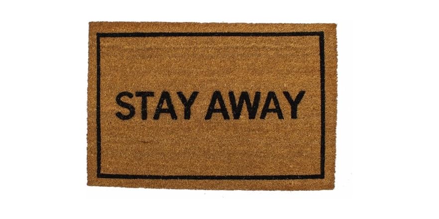 Clever Doormats 20"x30" Phrase Doormats