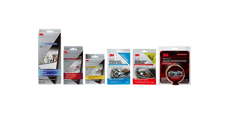 3M 3M Headlight Lens Restoration System, 39