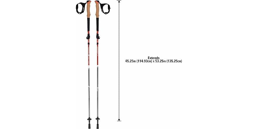 Terrain™ Alpha Aluminum Trekking Poles