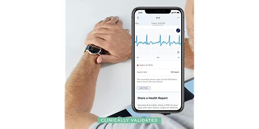 Hybrid Smartwatch with ECG