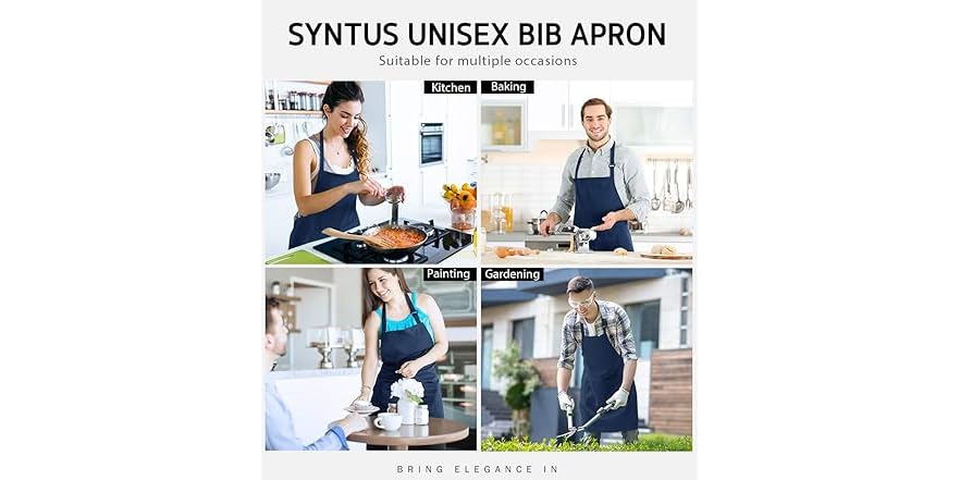 Syntus 12 Pack Bib Apron