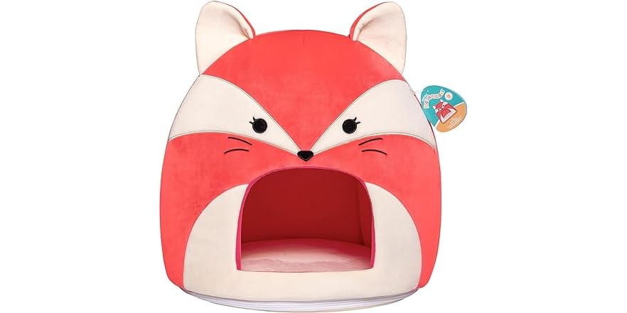 Squishmallows 16" Fifi The Fox Pet Cave