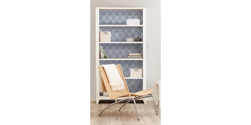 Arrowhead Deep Blue Peel & Stick Wallpaper