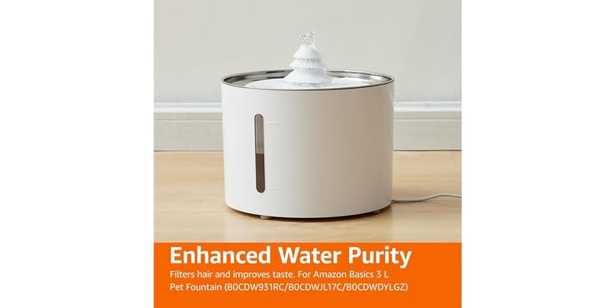 Amazon Basics Pet Fountain Filter 6pk