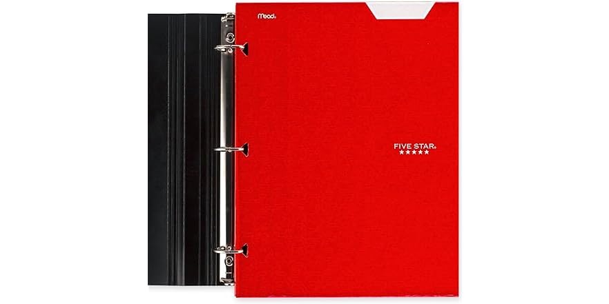 Five Star 4 Pocket Folders, 6 Pack