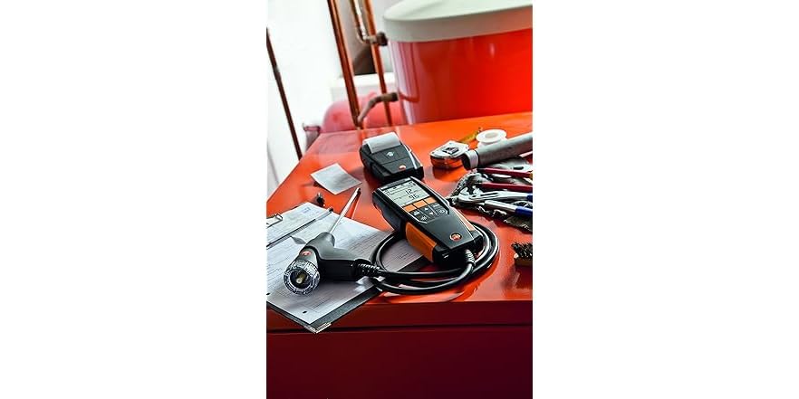 testo 310 Combustion Analyzer Kit with Printer