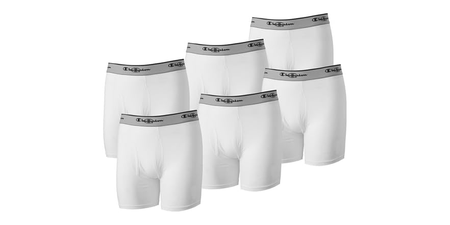 Champion Men's Boxer Briefs, 6pk (Mult. Colors)