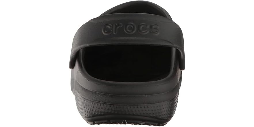 Crocs Unisex Classic Clogs Black - M5/W7