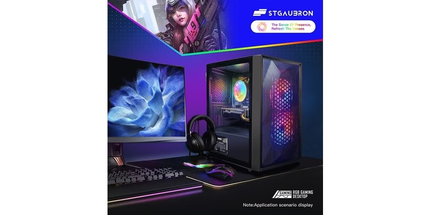 Aubron Gaming Desktop (i5, RTX 2060 6GB)
