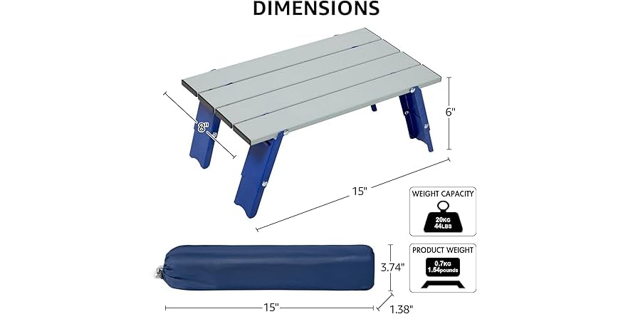 PORTAL Folding Mini Small Table