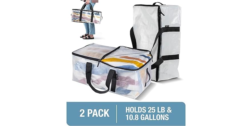 CleverMade 2PK Storage Duffel - 41L - Ocean