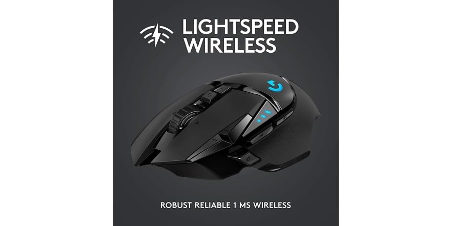 Logitech G502 Lightspeed Wireless Gaming Mouse (Open Box)