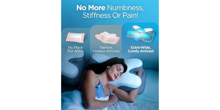 Osteo Sleeping Cervical Neck Pillow