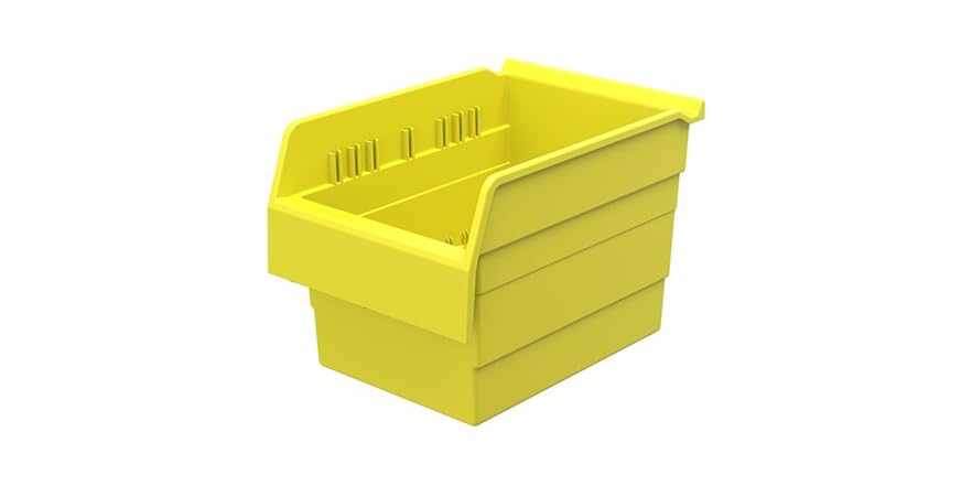 Plastic Nesting Shelf Bin Box 8 Bins
