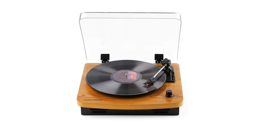 Musitrend Record Player 3-Speed Turntable