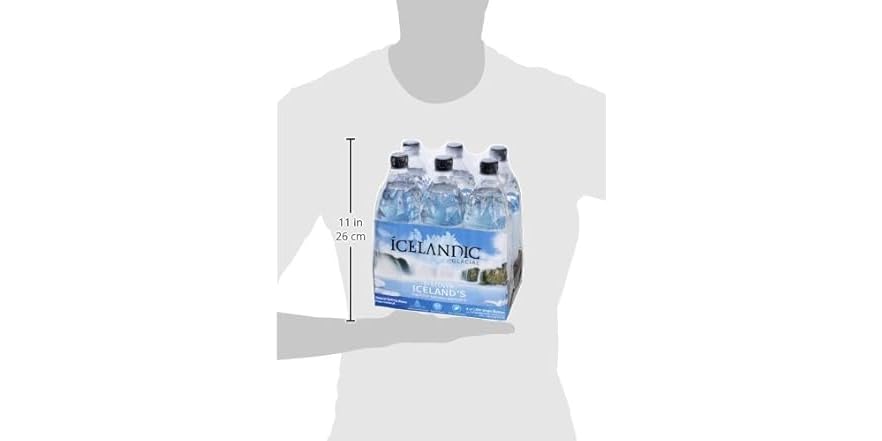 Icelandic Glacial Spring Water, 1 Liter