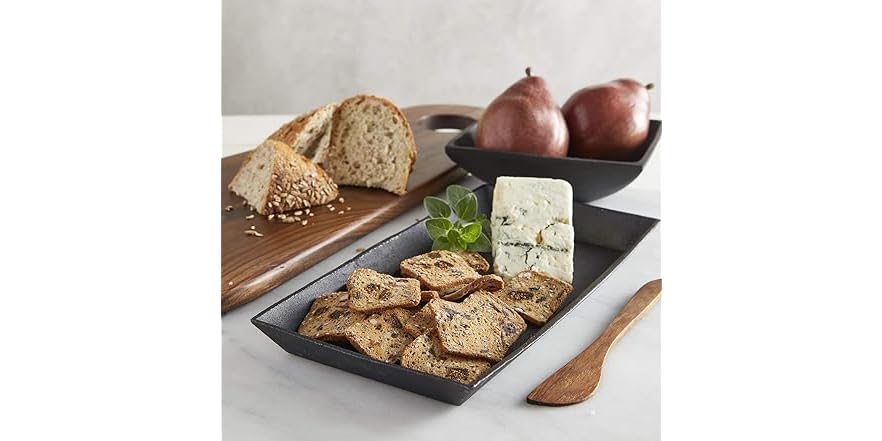 47th & Main Durable Cast Iron Serving Tray