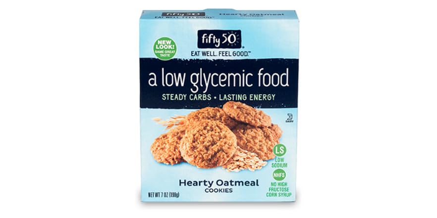 Low Glycemic Oatmeal Cookies, 6-Pack