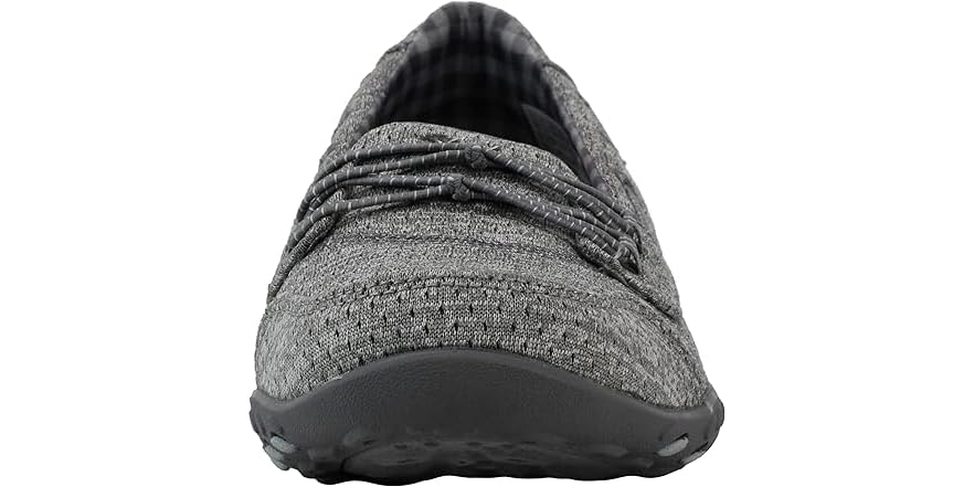 Skechers Women's Breathe Easy-Good Influence Sneaker, Grey, 5 M US
