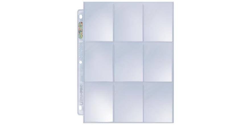 Ultra Pro 9-Pocket Pages (100 pcs.)
