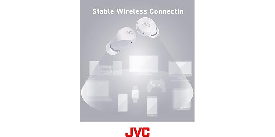 JVC Gumy Compact Mini True Wireless Earbuds