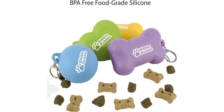 Kibble Bubble Dog Treat Pouch, Ball