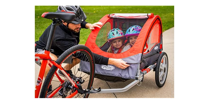 Instep Bike Trailer for Kids Single Seat,