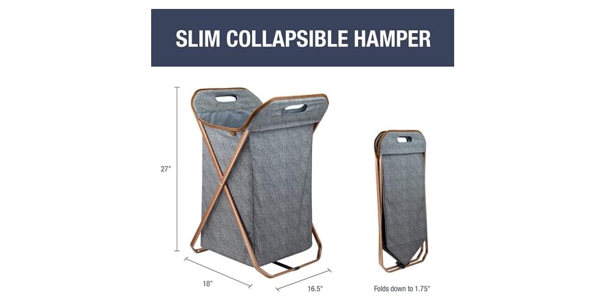 X-Frame Hamper LUXE - Heather Gray