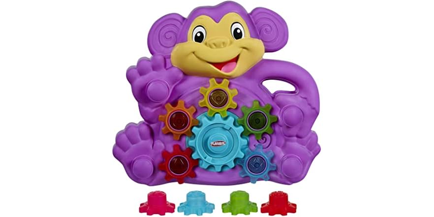 Playskool Stack 'n Spin Monkey Gears Toy