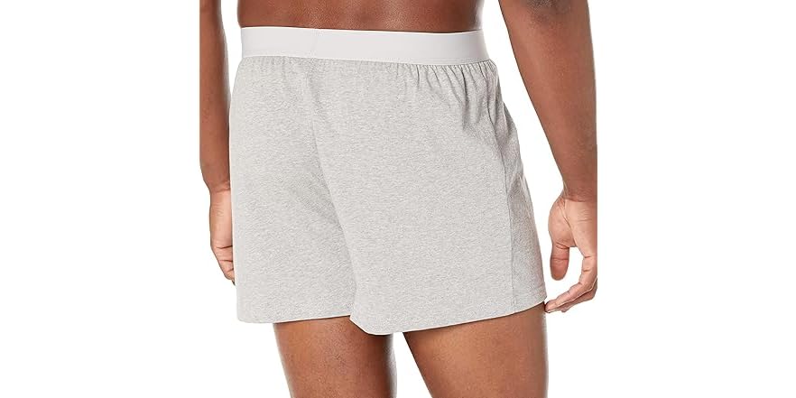 Mens Cotton Jersey Boxers 5Pk Multi (XXL Big)