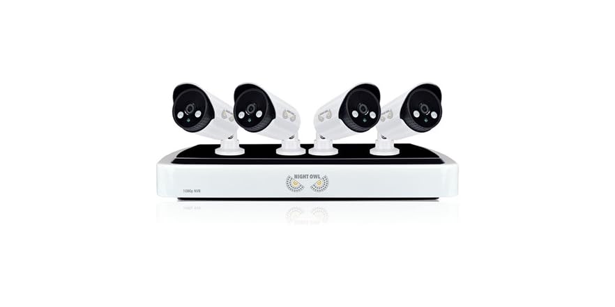 Night Owl NVR System w/ 4 or 8 Cams
