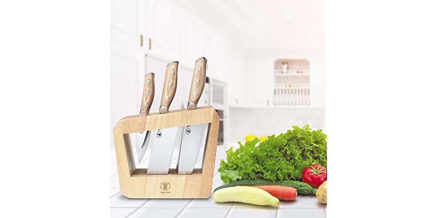 WALLOP Knife Set, 7 Piece