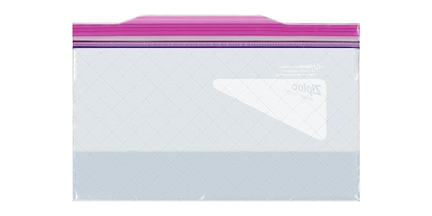 Ziploc Marinade Bags Half Gallon