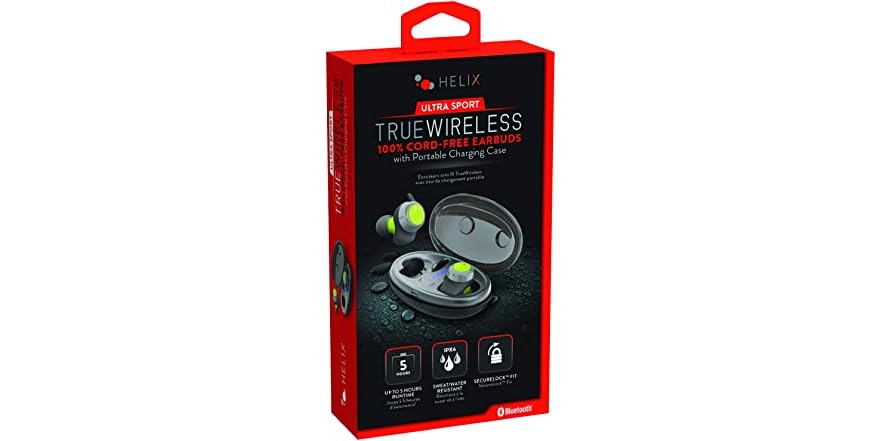 Helix True Wireless Ultra Sport Earbuds