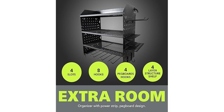 Pearington Modular Pegboard Rack
