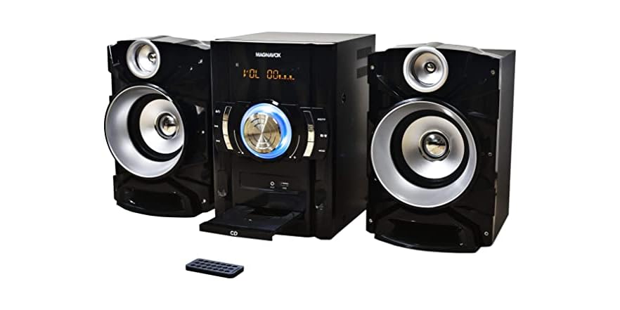Magnavox 3-Piece CD Shelf System