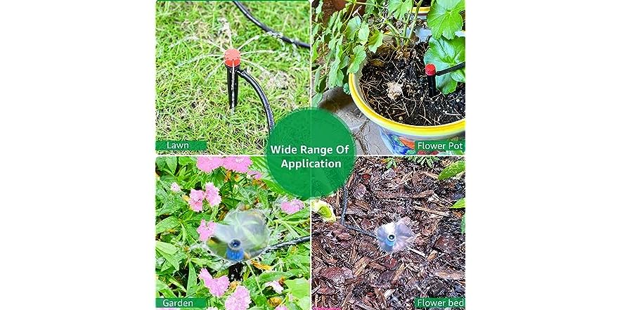 MIXC Drip Irrigation Kit with Timer