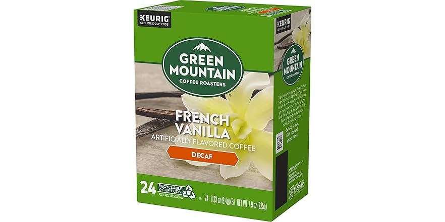 Green Mountain French Vanilla Decaf 96ct