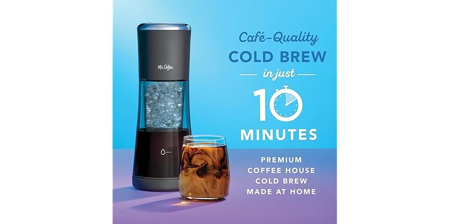 Mr. Coffee Express Cold Brew Coffee Maker