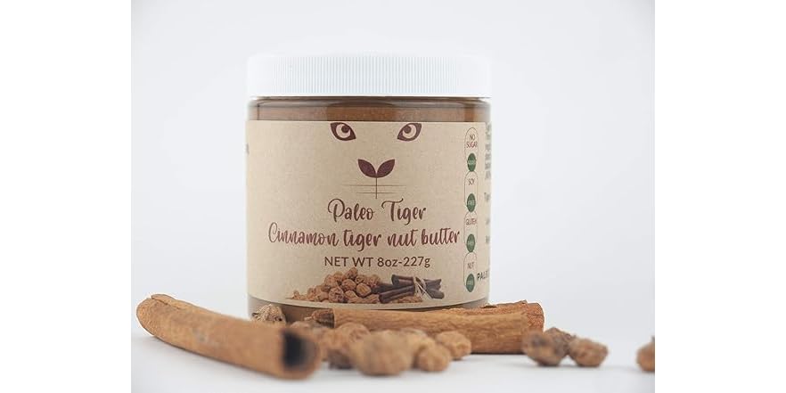 PALEO TIGER CINNAMON Tiger Nut Butter