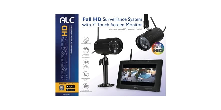 ALC Full HD Monitoring System w/ 1 or 2 Cameras