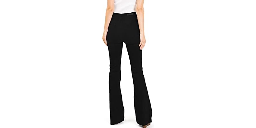 Cello Jeans High Rise Bell Bottoms (3, Black)