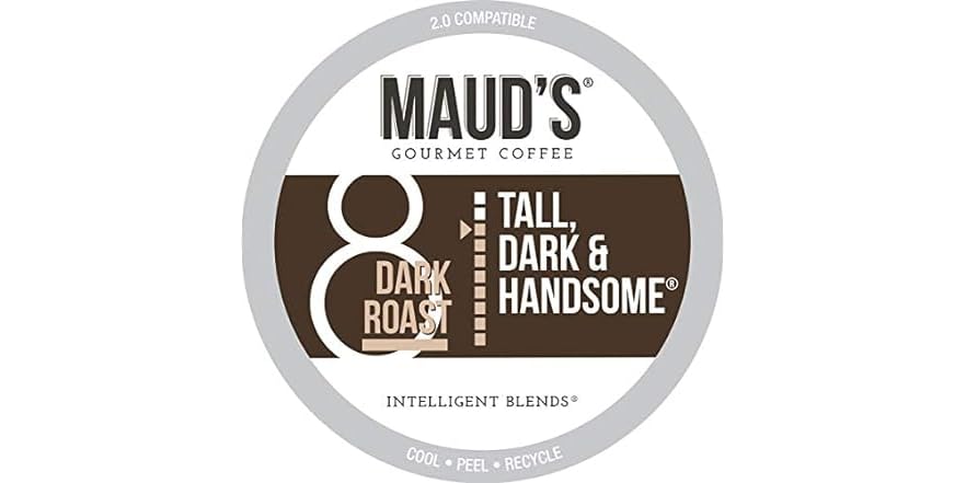 Maud's Tall Dark & Handsome Pods Decaf 96Ct