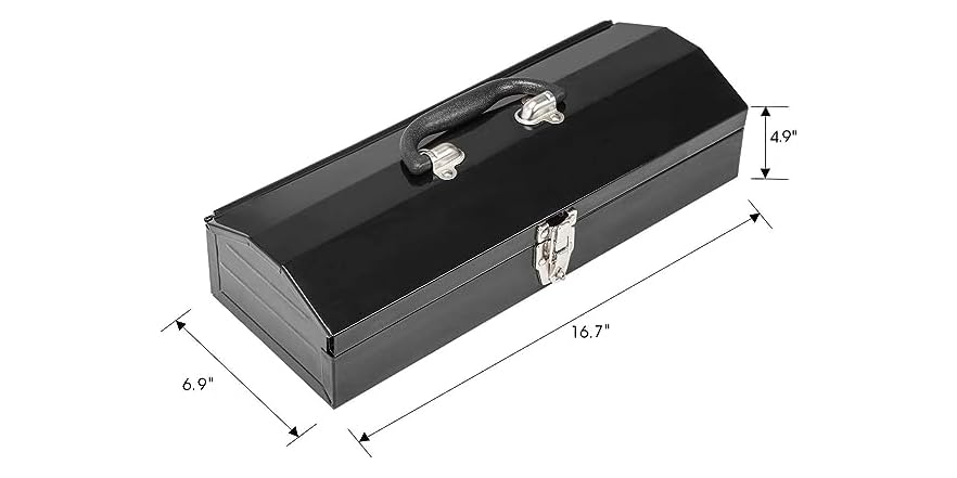Torin 16" Hip Roof Style Portable Tool Box