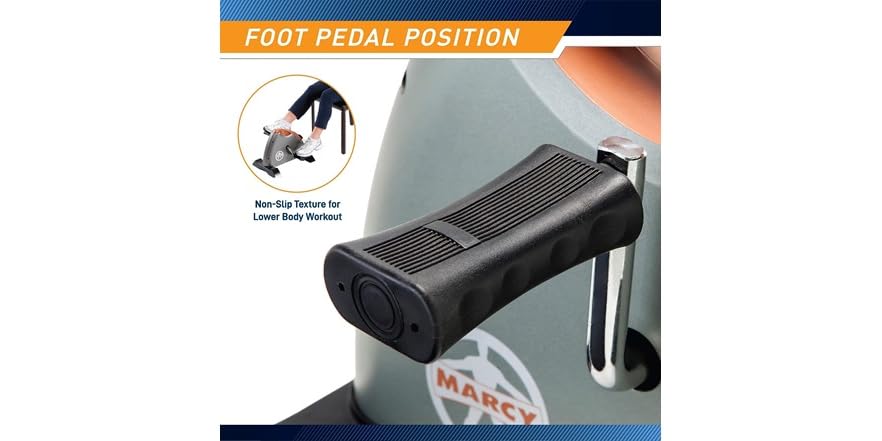 MARCY Cardio Mini Cycle Portable Cardio Machine